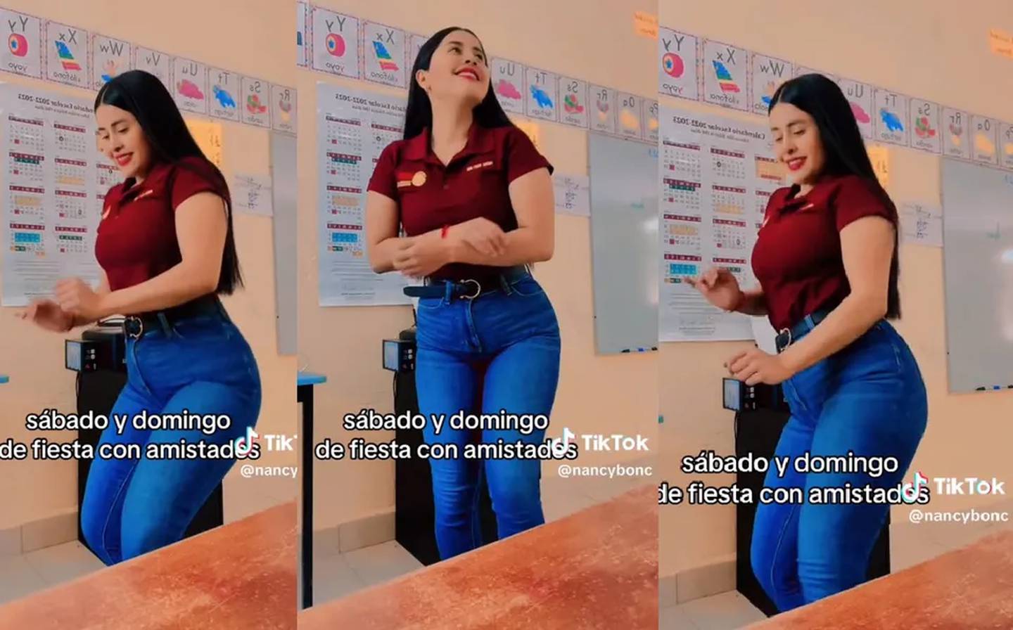 Maestra se volvió viral por bailar reguetón frente al pizarrón - VTV