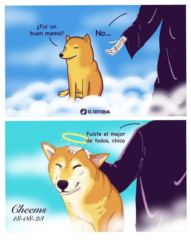 Fallece “Cheems”, el famoso perrito de los memes y stickers de las ...