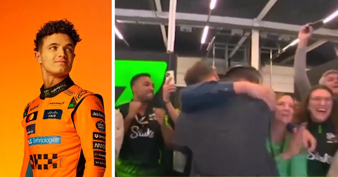 Fórmula 1: Lando Norris celebra el GP de Gran Bretaña - VTV
